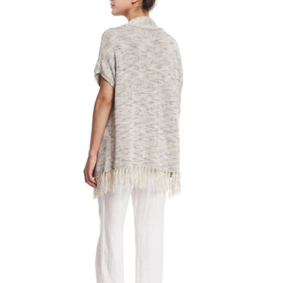 Joie | Sweaters | Joie Linen Fringe Cardigan Sona | Poshmark